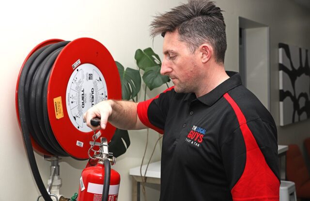 Fire Extinguisher Testing | 0800 733 858 | The Local Guys Test and Tag
